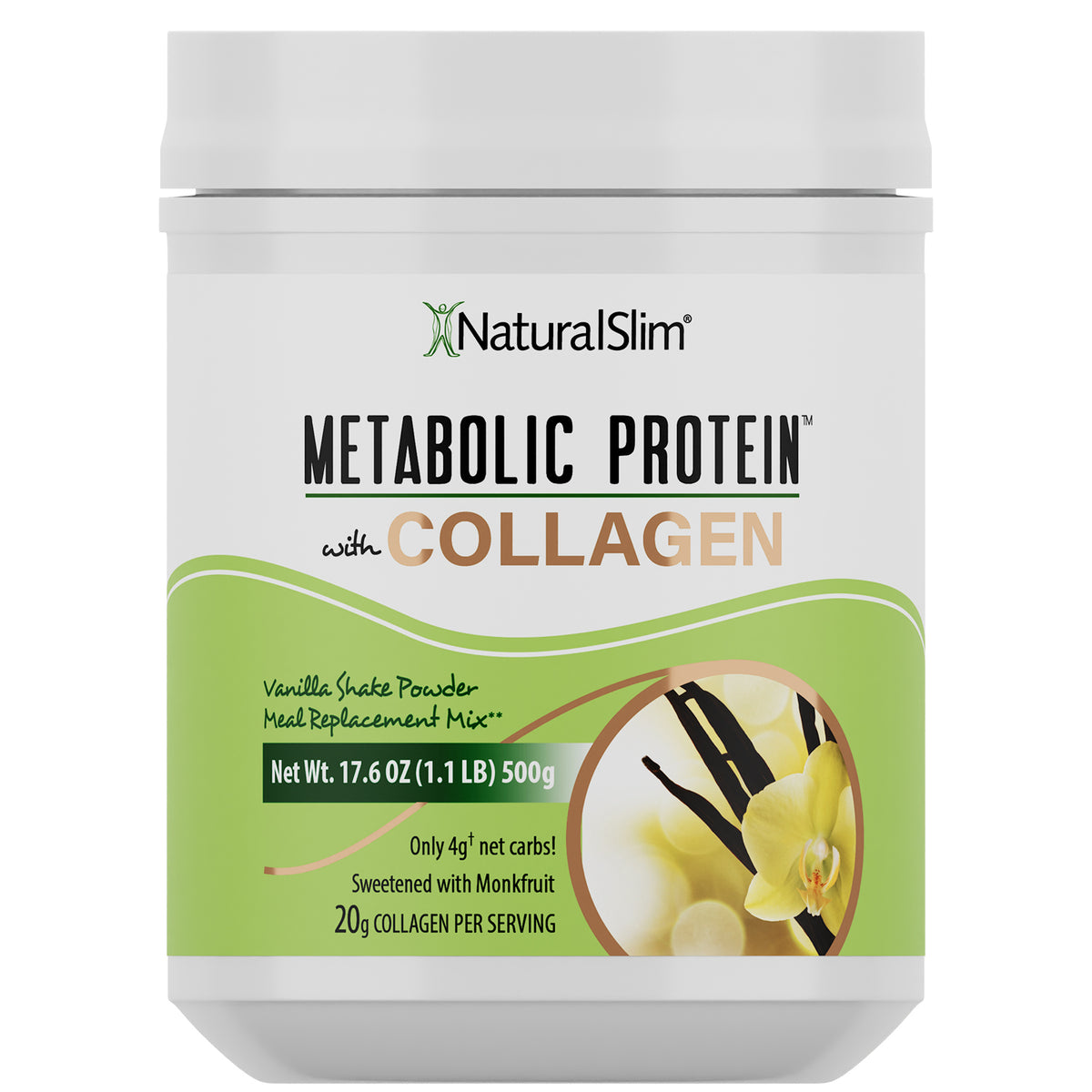METABOLIC PROTEIN™ COLLAGEN - VANILLA – NaturalSlim USA