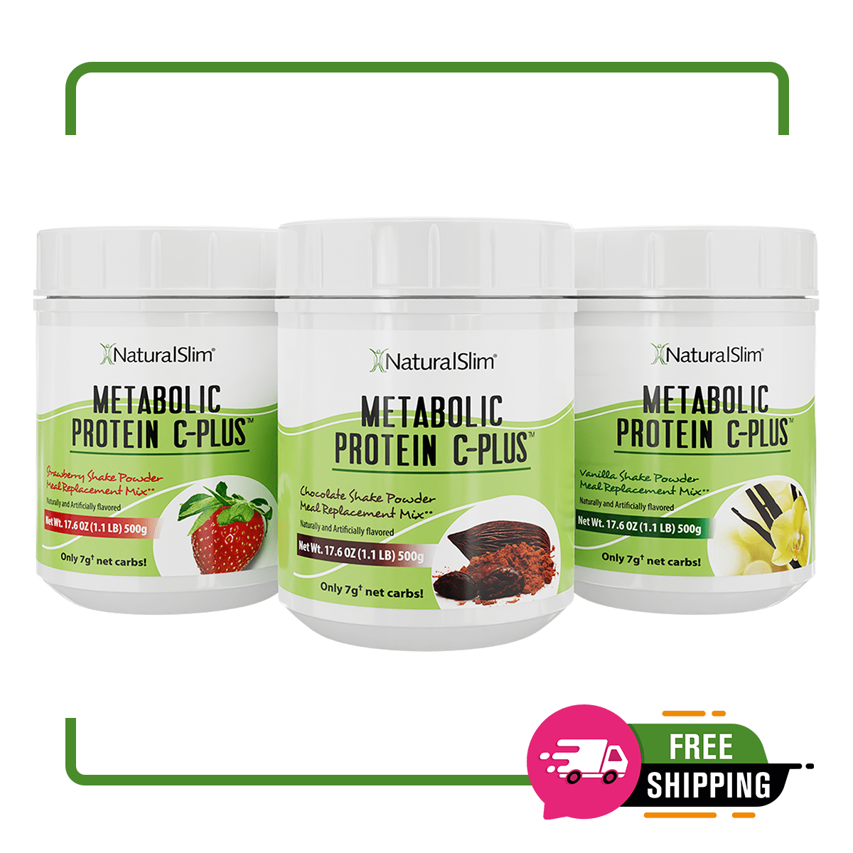 3 Frascos Metabolic Protein C-Plus™ | Envío GRATIS – NaturalSlim USA
